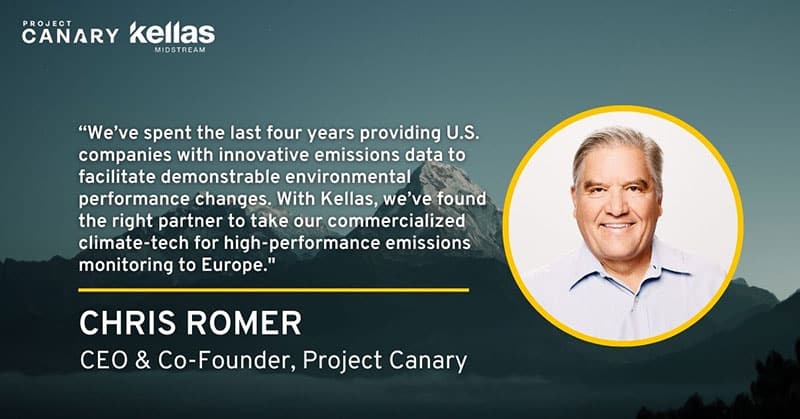 Kellas Midstream Installs Project Canary Continuous Emissions Monitoring at Teesside CATS ...